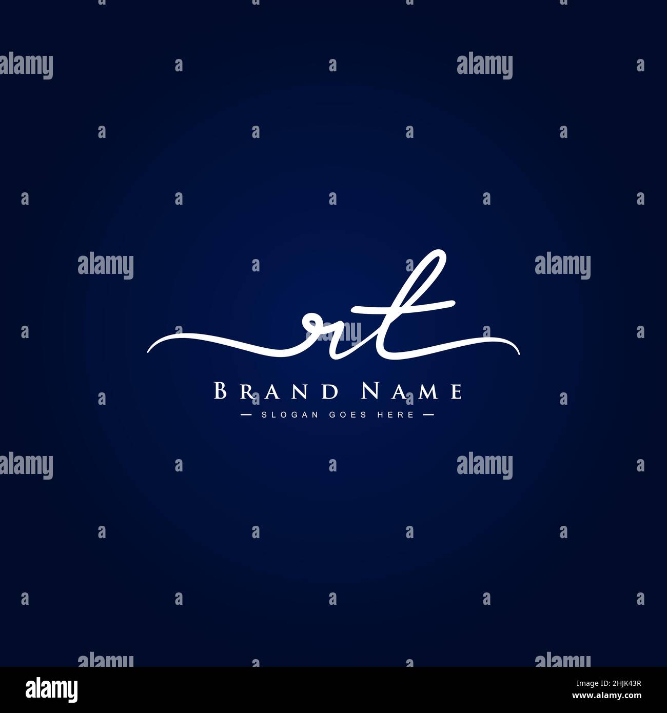 Rt initials logo Stock Vector Images - Alamy