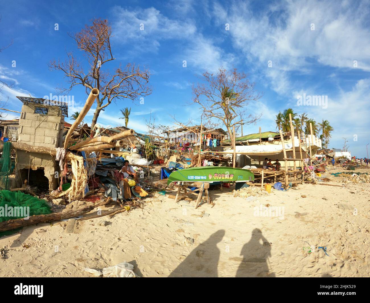 Tagbilaran, Bohol, Philippines. 21st Dec, 2021. Aftermath of Typhoon Odette (International name ...