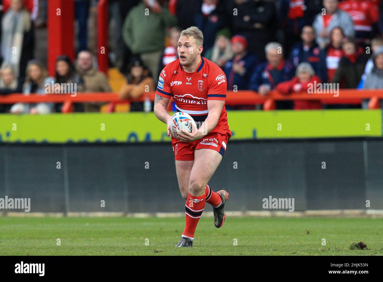 Rowan Milnes (25) of Hull KR in action during the game Stock Photo - Alamy
