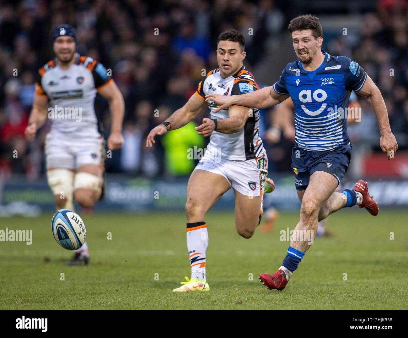Dan kelly rugby leicester hi-res stock photography and images - Alamy
