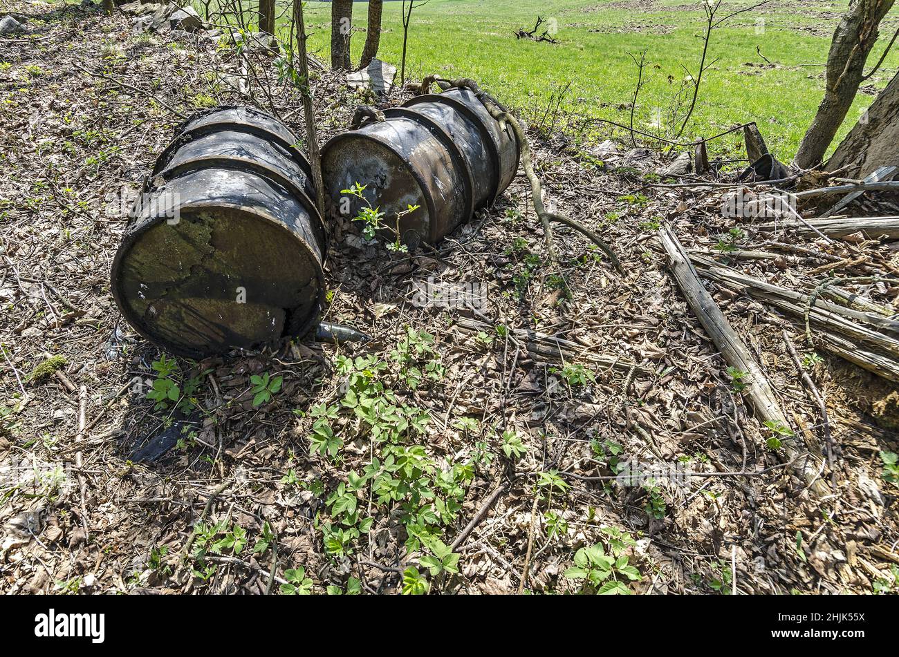 Metal texture barrel hi-res stock photography and images - Alamy