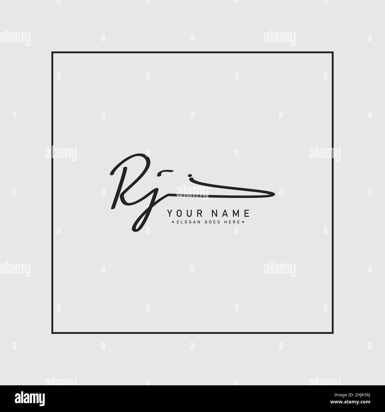 Logo rj hi-res stock photography and images - Alamy