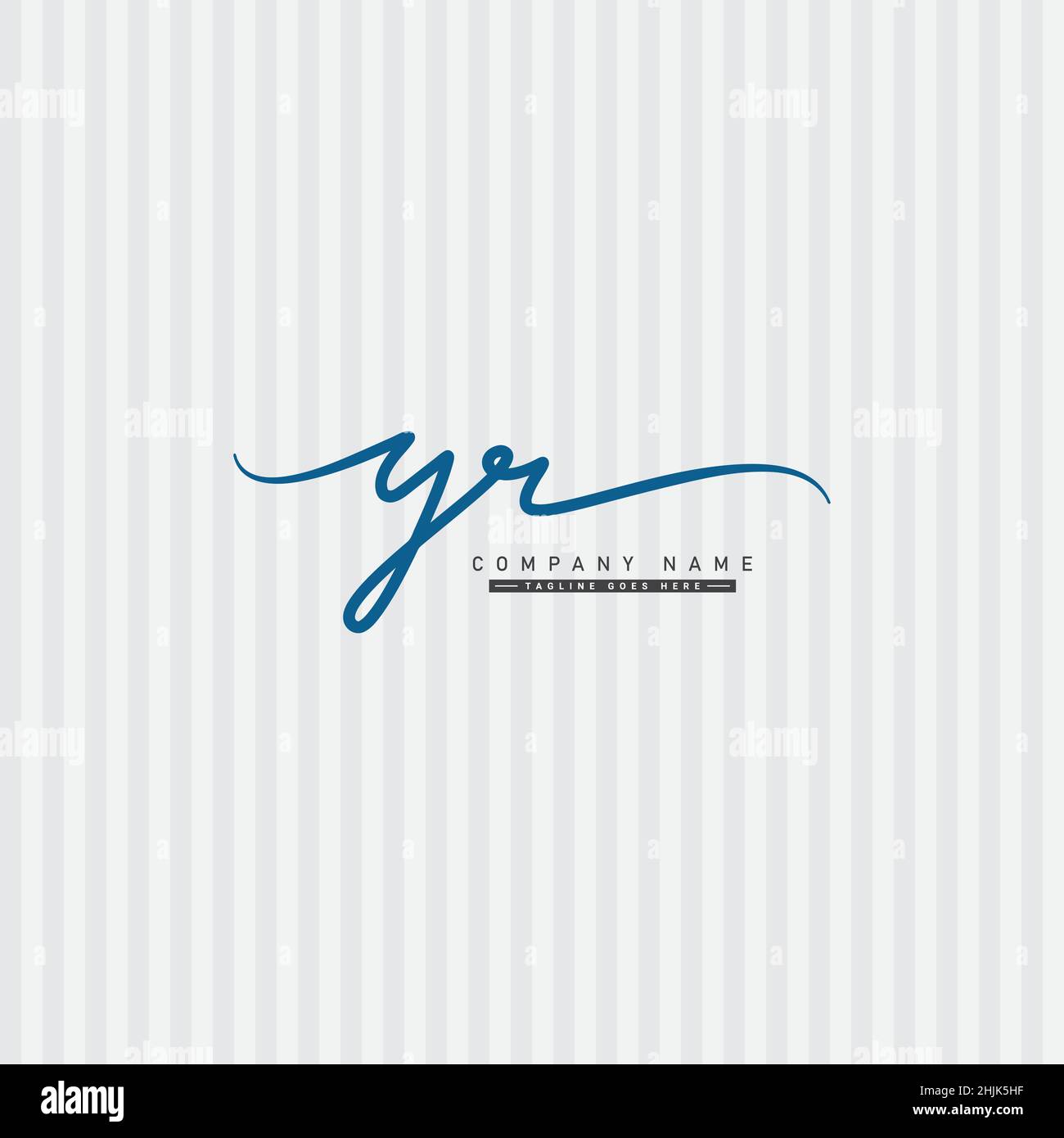 Letter yr logo hi-res stock photography and images - Alamy