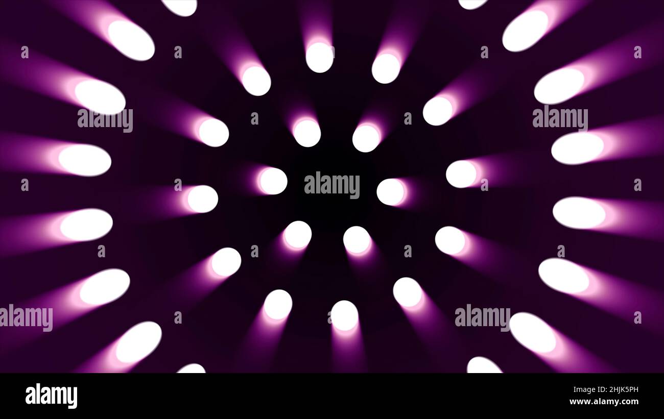 Colorful circles continuously rotating on center. Seamlessly loopable ...