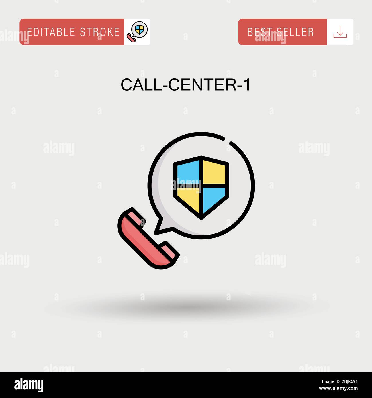 Call center horizontal telephone Stock Vector Images - Alamy