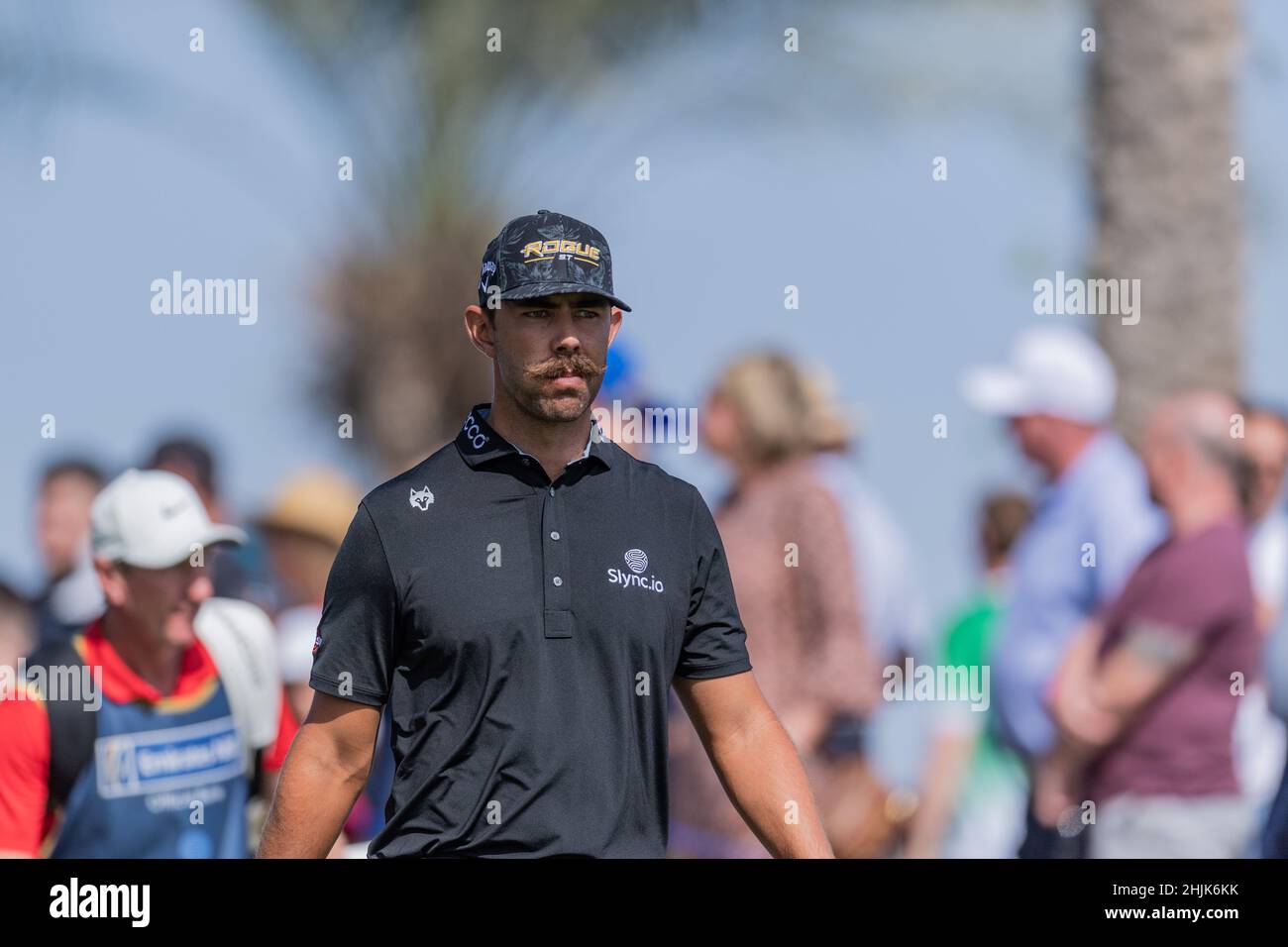 Dubai, UAE. 30th January, 2022. Eric Van Rooyen of South Africa during ...