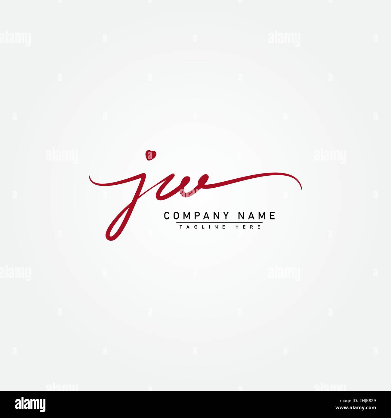 Jw letter logo hi-res stock photography and images - Alamy