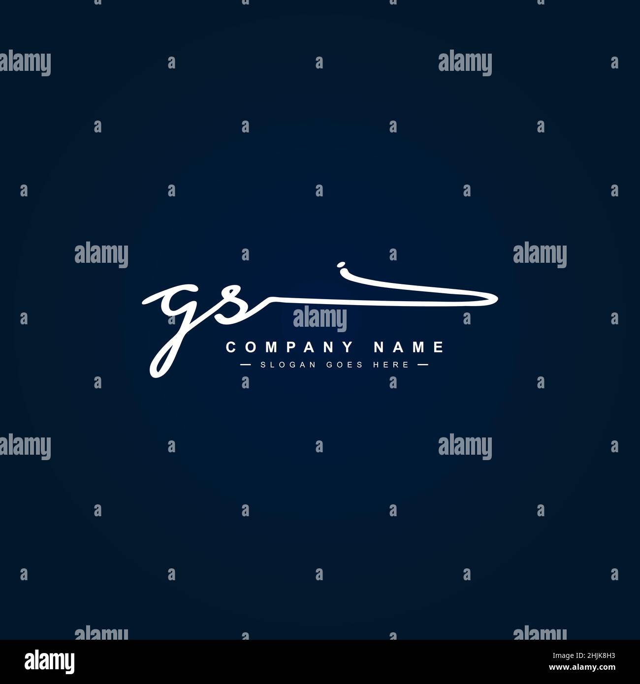 Letter gs logo Stock Vector Images - Alamy