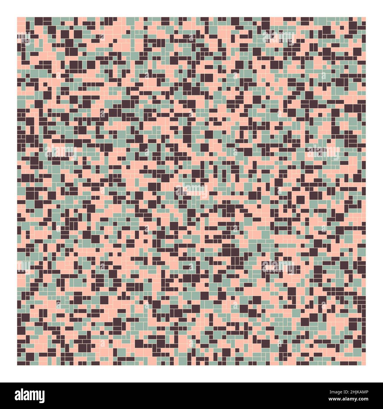 Abstract Offset Quads generative art background art illustration Stock ...