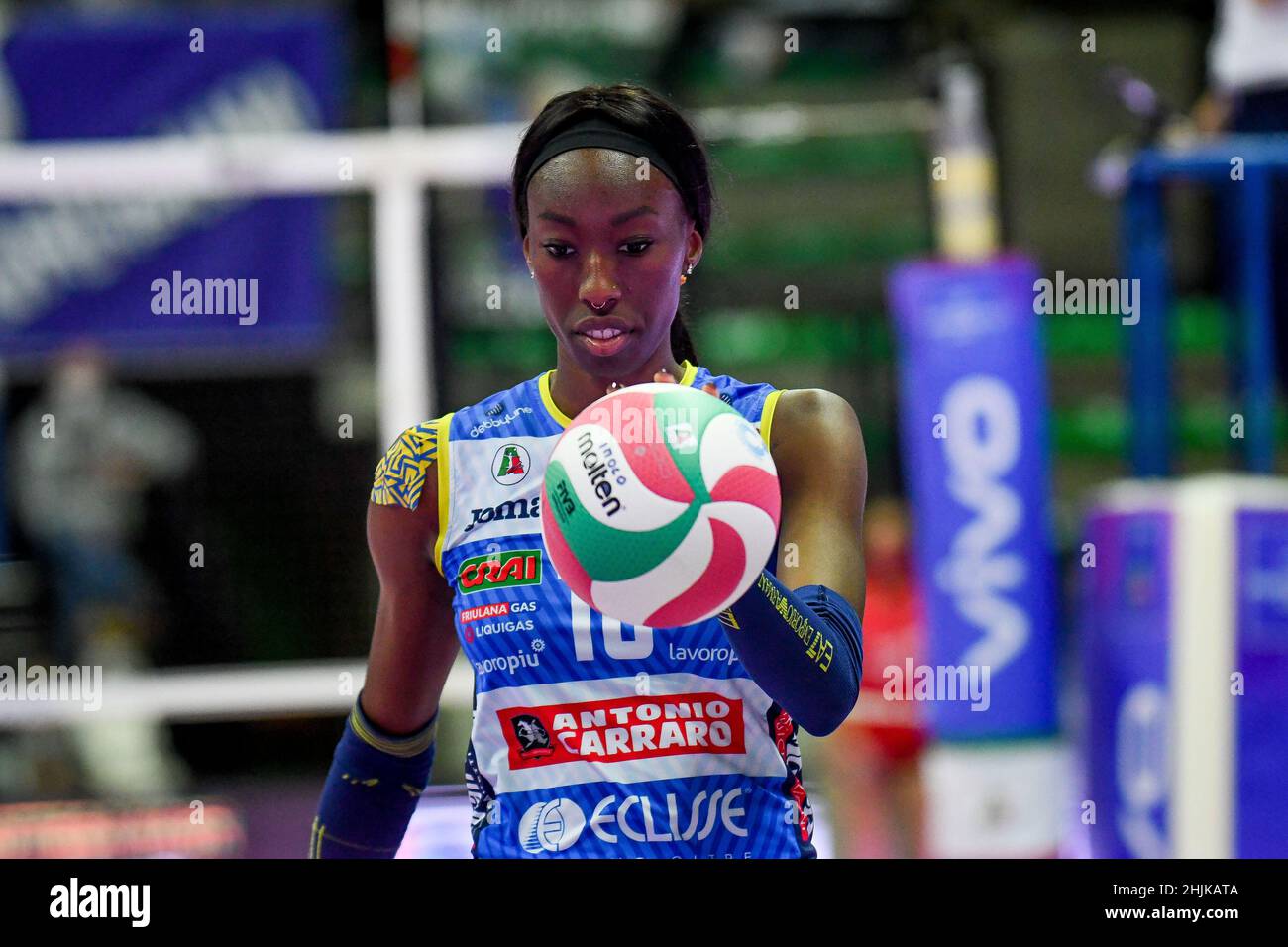 Palaverde, Treviso, Italy, January 30, 2022, Paola Egonu (Conegliano ...