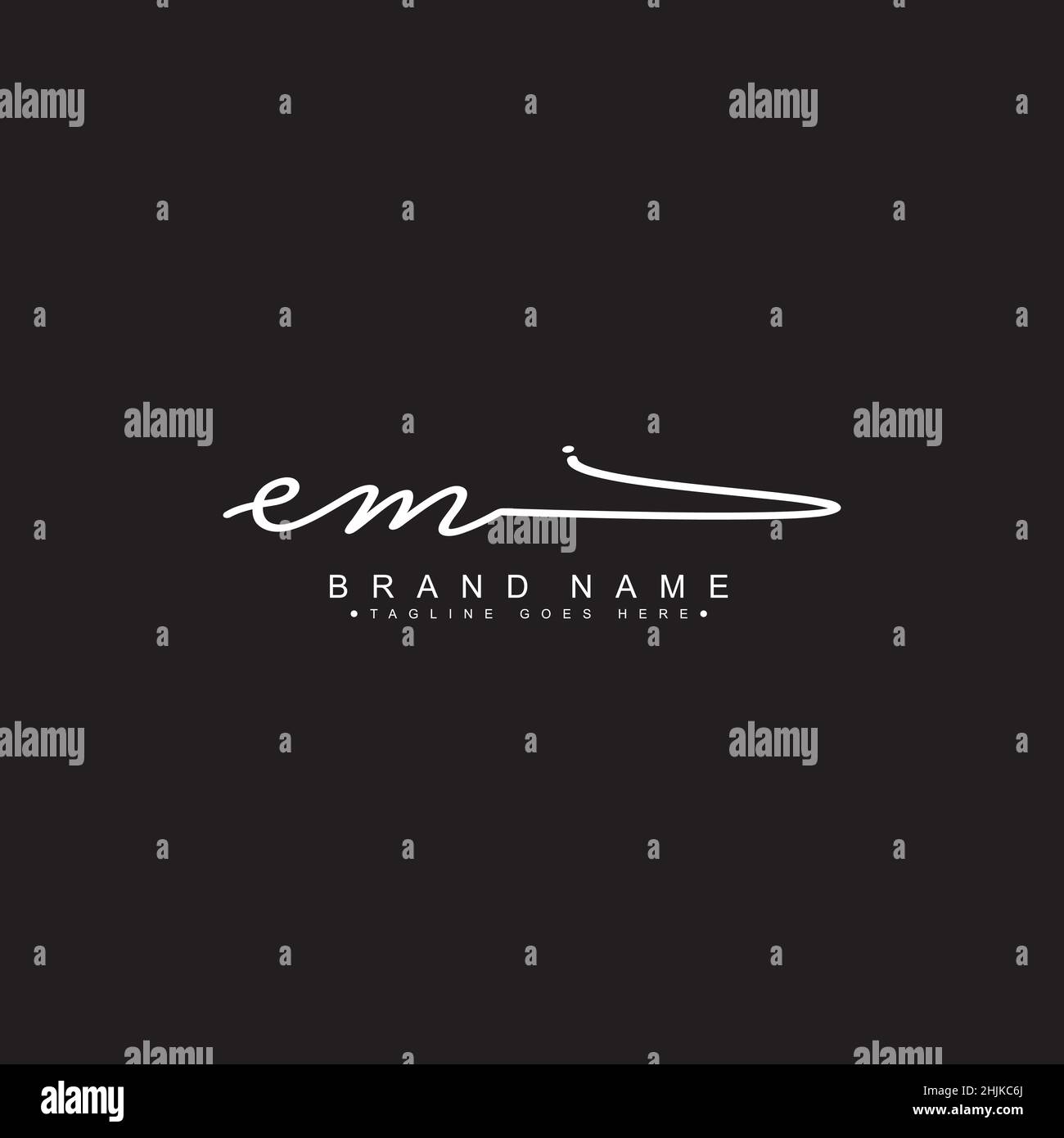 Em logo hi-res stock photography and images - Alamy