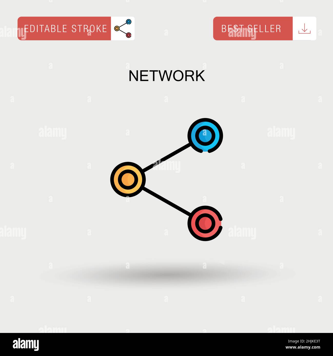 Network Simple vector icon Stock Vector Image & Art - Alamy