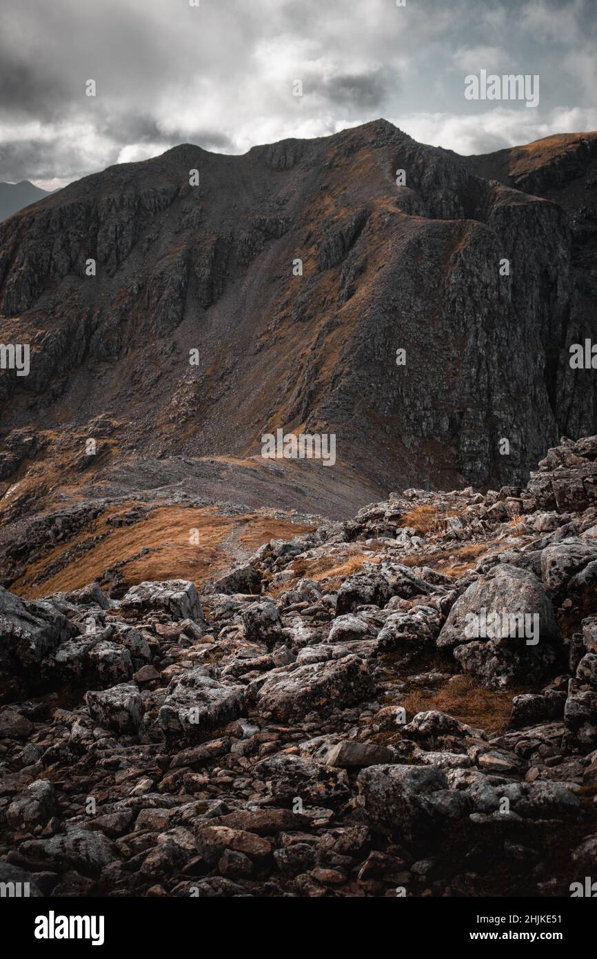 Mountains views in the Scottish Highlands Stock Photo - Alamy