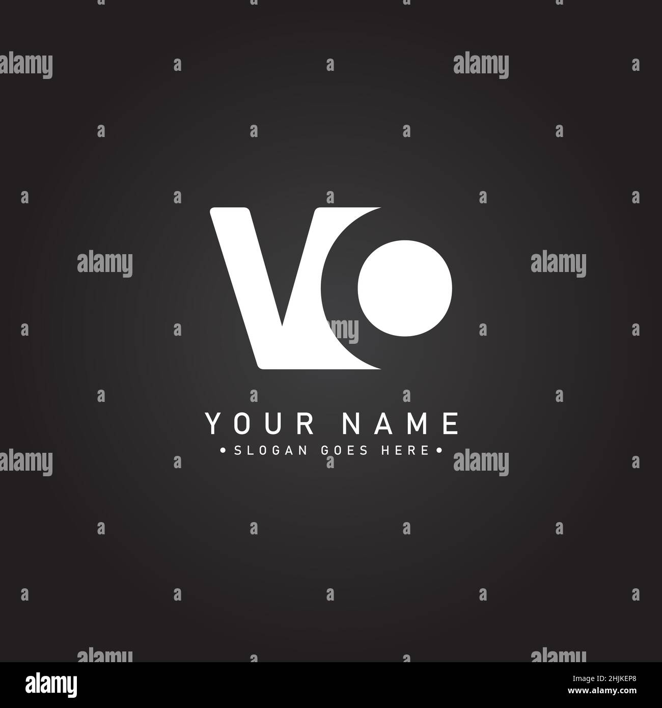 Simple Business Logo for Initial Letter VO - Alphabet Logo - Monogram ... Simple Business Logo for Initial Letter VO - Alphabet Logo - Monogram ...
