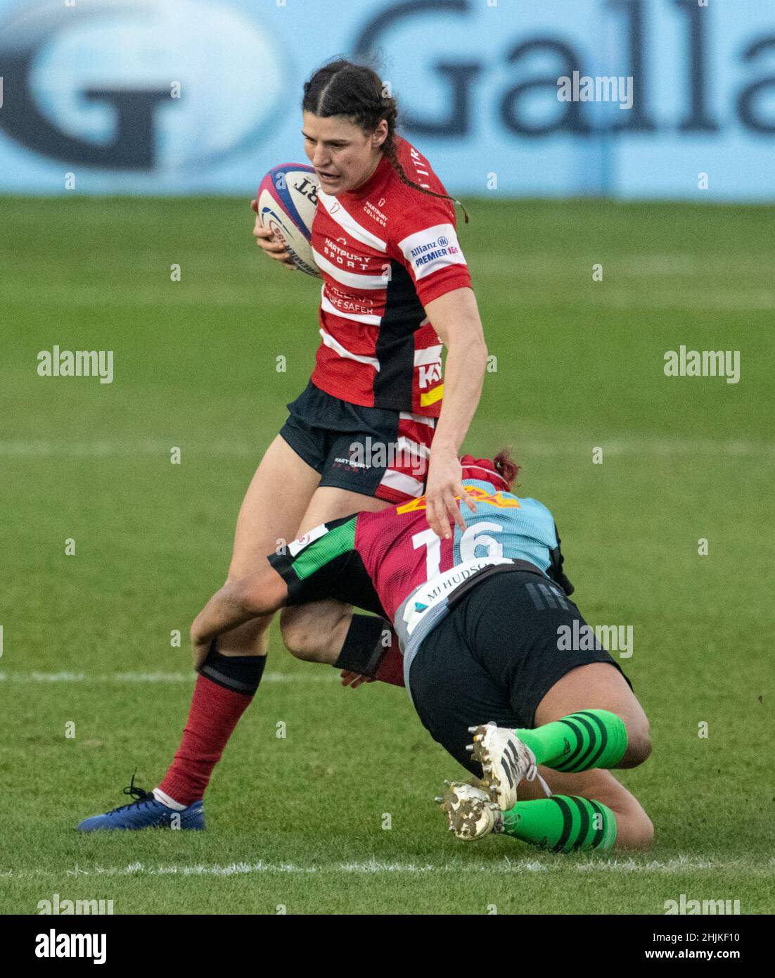 TWICKENHAM - ENGLAND 29 JAN 22: Ellie Underwood of Gloucester-Hartpury ...