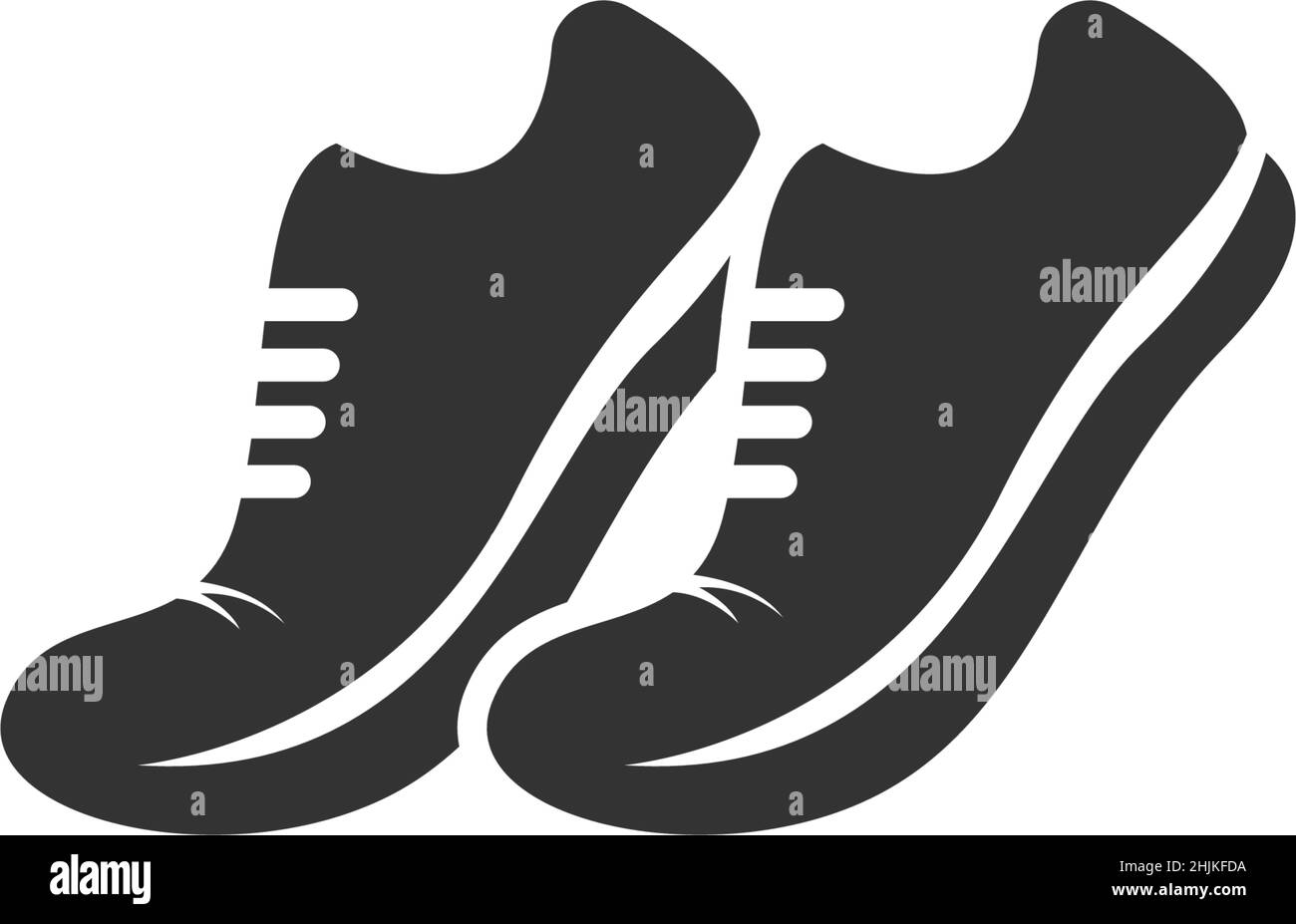 Men's shoes logo icon design illustration template Stock Vector Image ...