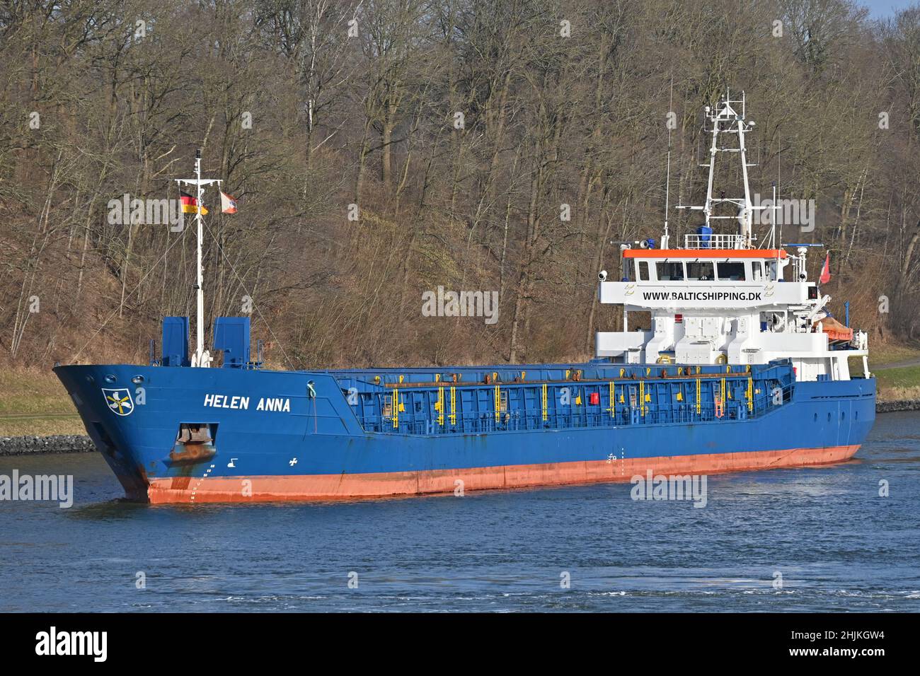 General Cargo Ship HELEN ANNA Stock Photo - Alamy