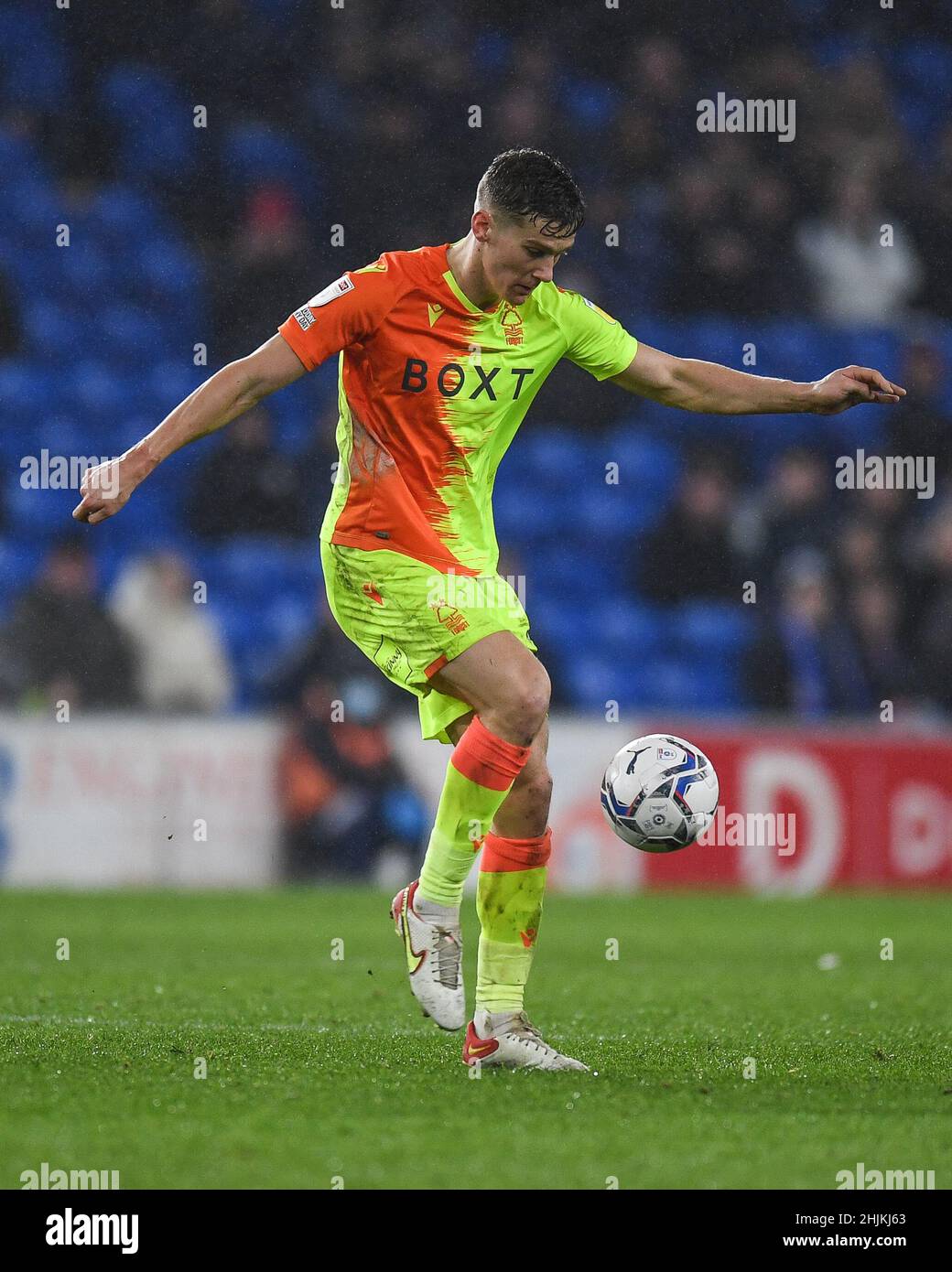 Ryan Yates #22 of Nottingham Forest in action during the game Stock ...