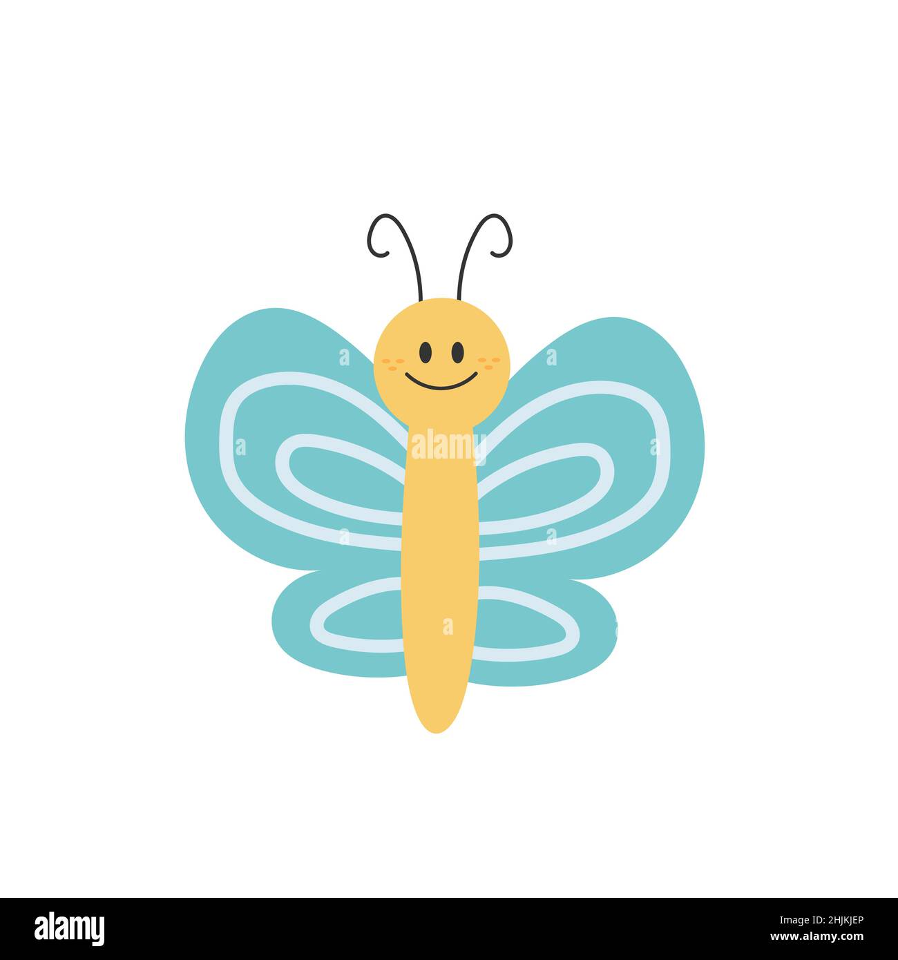 Beautiful Cartoon Butterflies