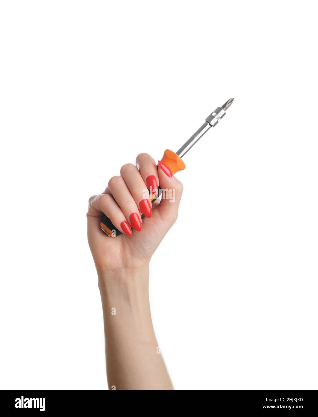 Girl screwdriver hi-res stock photography and images - Alamy