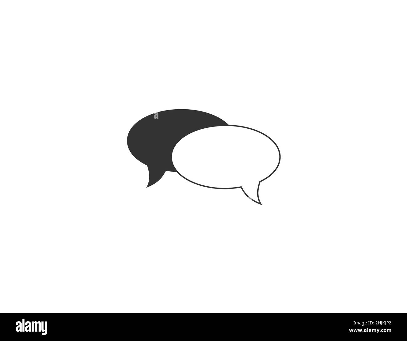 Blank speechbubble Stock Vector Images - Alamy