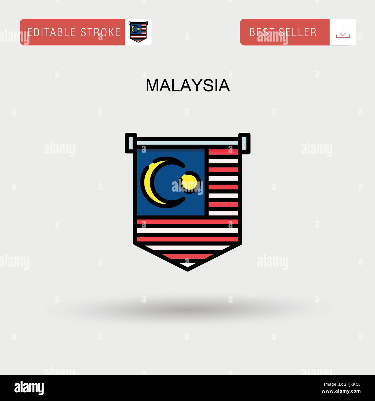 Malaysia downtown Stock Vector Images - Alamy