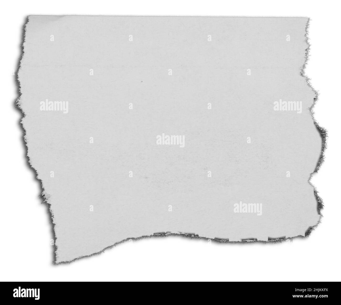 White ripped paper Cut Out Stock Images & Pictures - Alamy