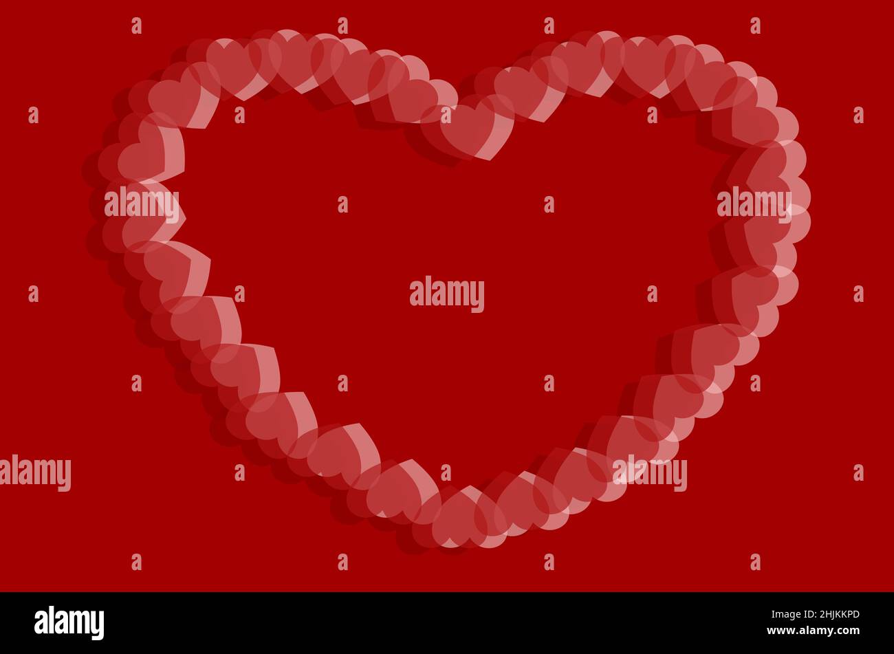 Cute Red Heart Love