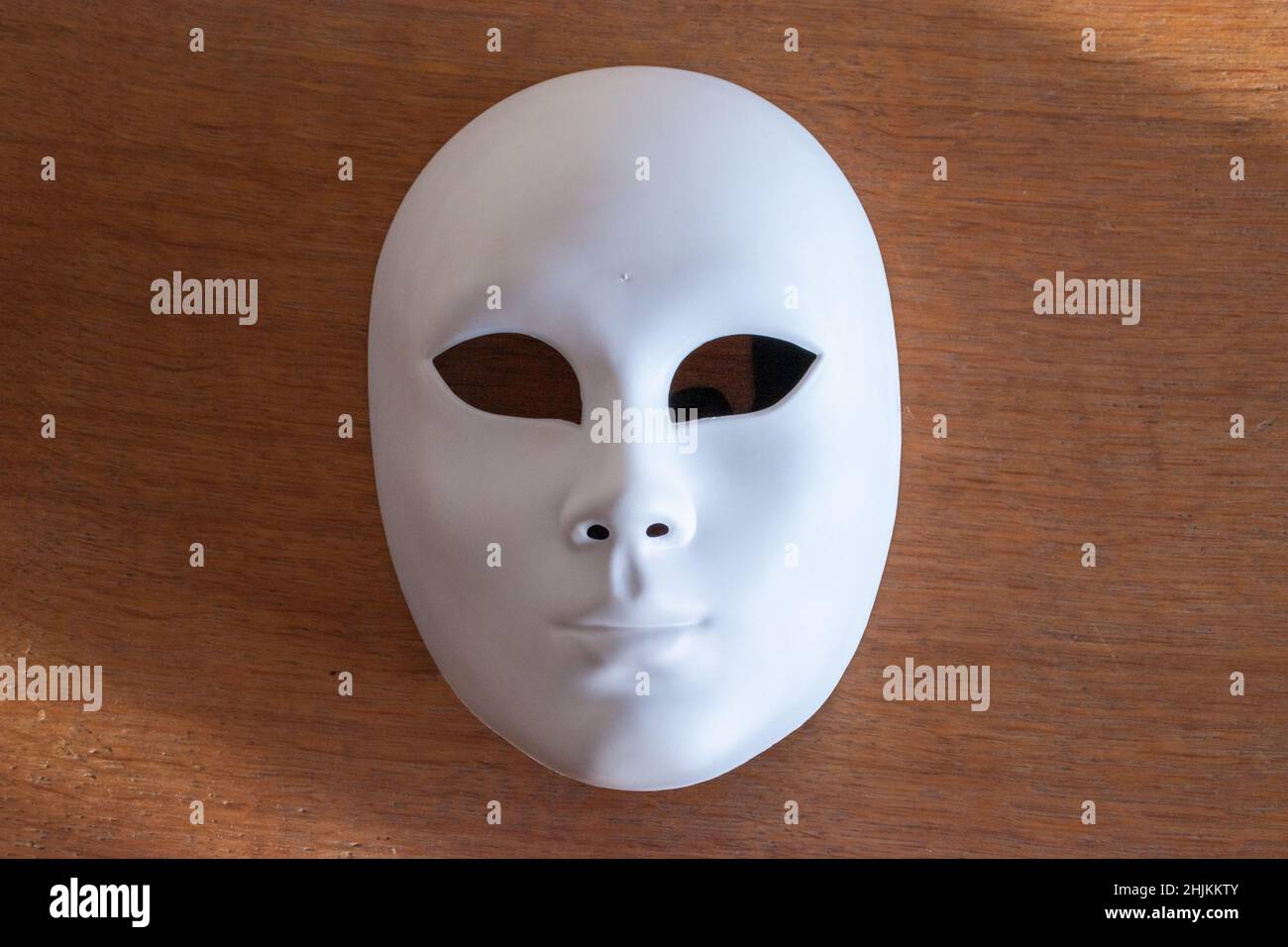 Venetian Mask, Original White Mask To Paint, Venice Mask Stock Photo ...