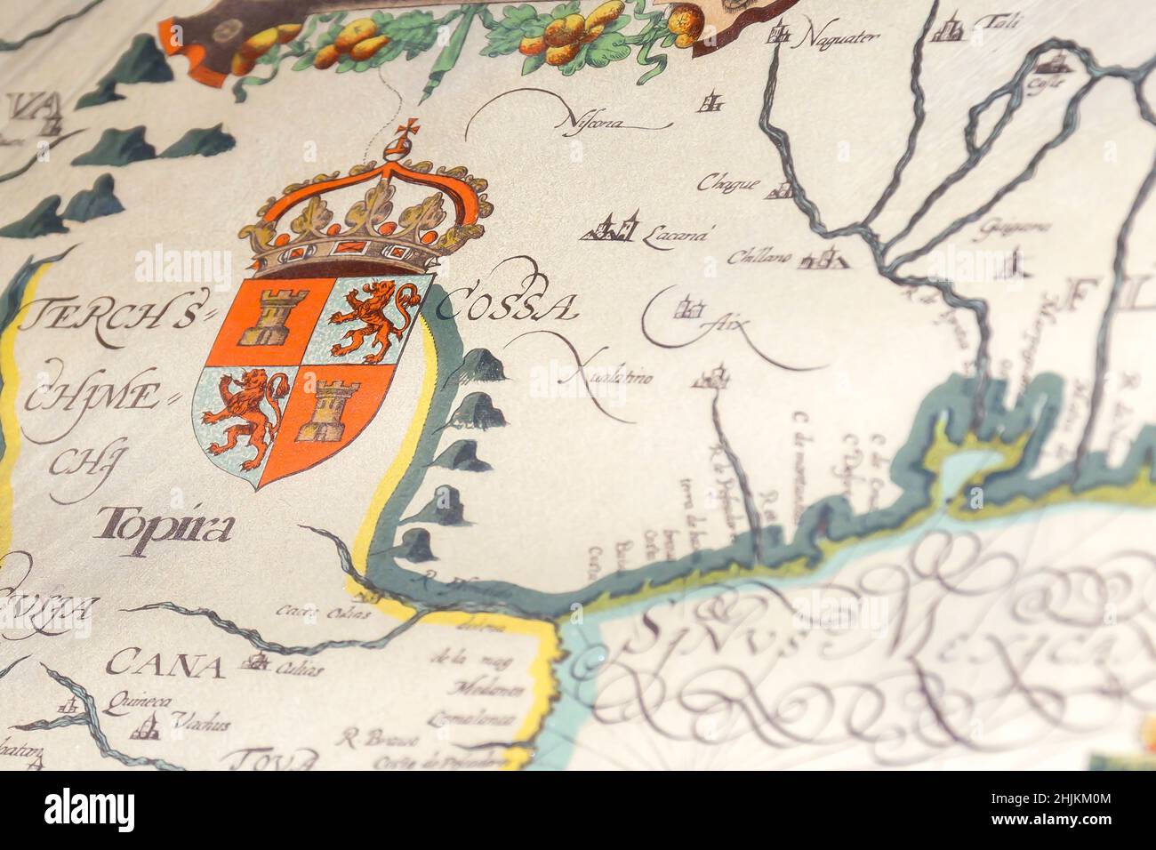 Leon map hi-res stock photography and images - Alamy