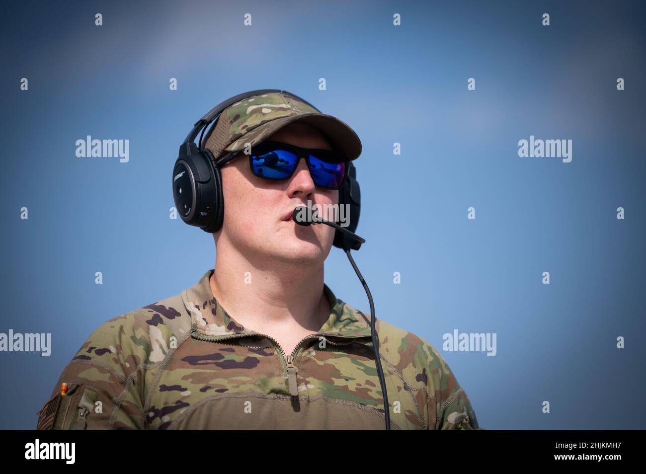 U.S. Air Force Tech. Sgt. Caleb Williams, a loadmaster assigned to the ...