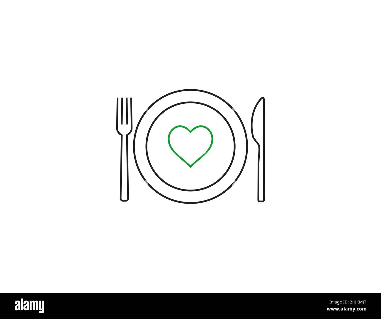 Food, healthy, eating icon. Vector illustration. Flat design Stock ...