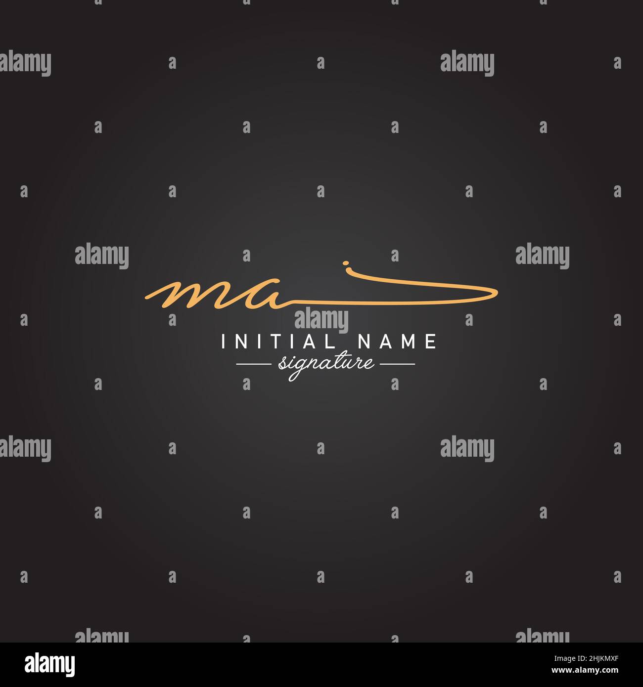 Ma signature hi-res stock photography and images - Alamy