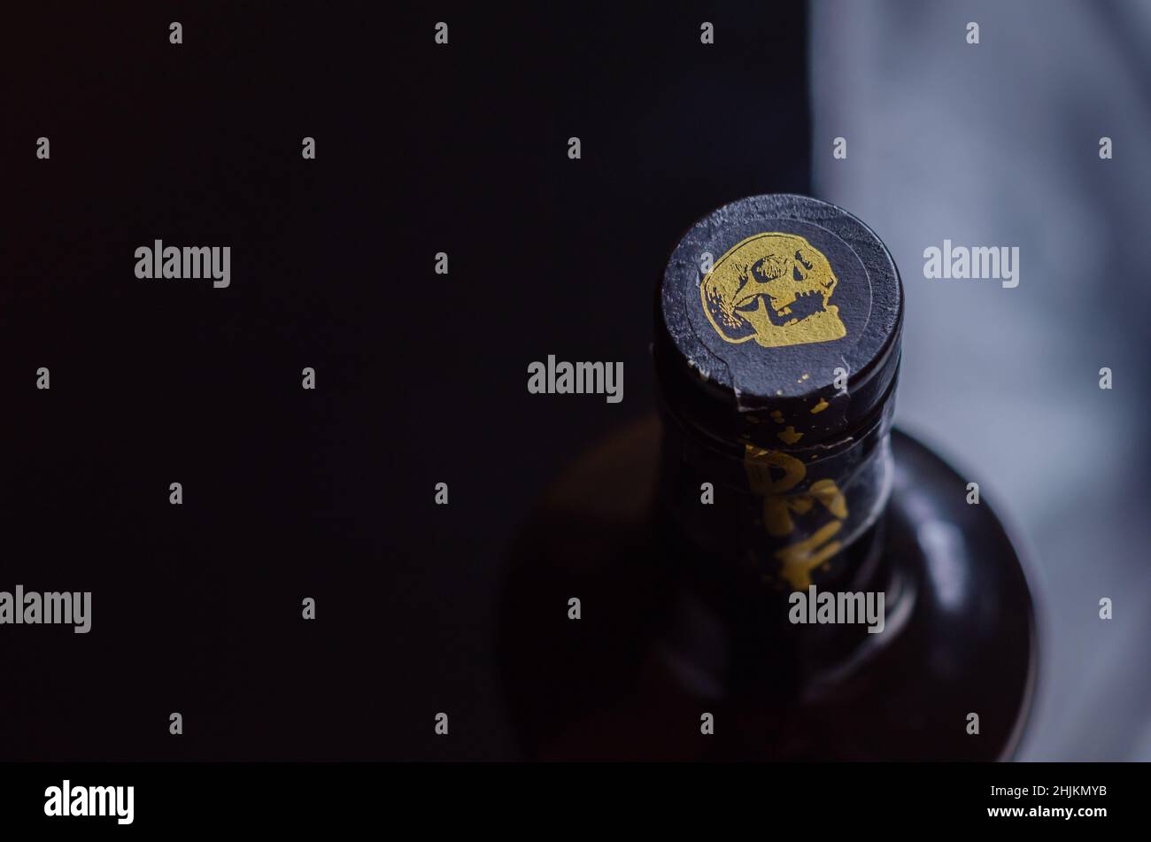 LONDON, UNITED KINGDOM - JANUARY 23, 2022 Interesting spiced blended ...