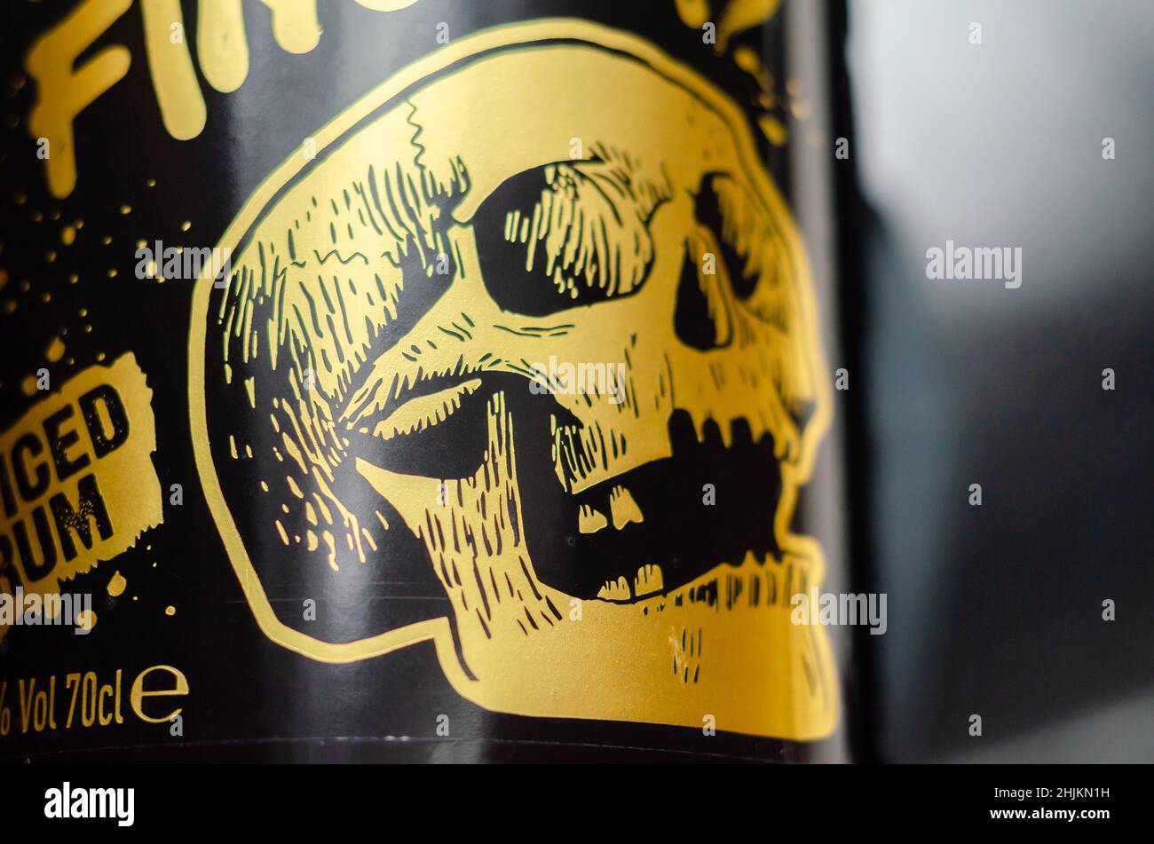 LONDON, UNITED KINGDOM - JANUARY 23, 2022 Interesting spiced blended ...