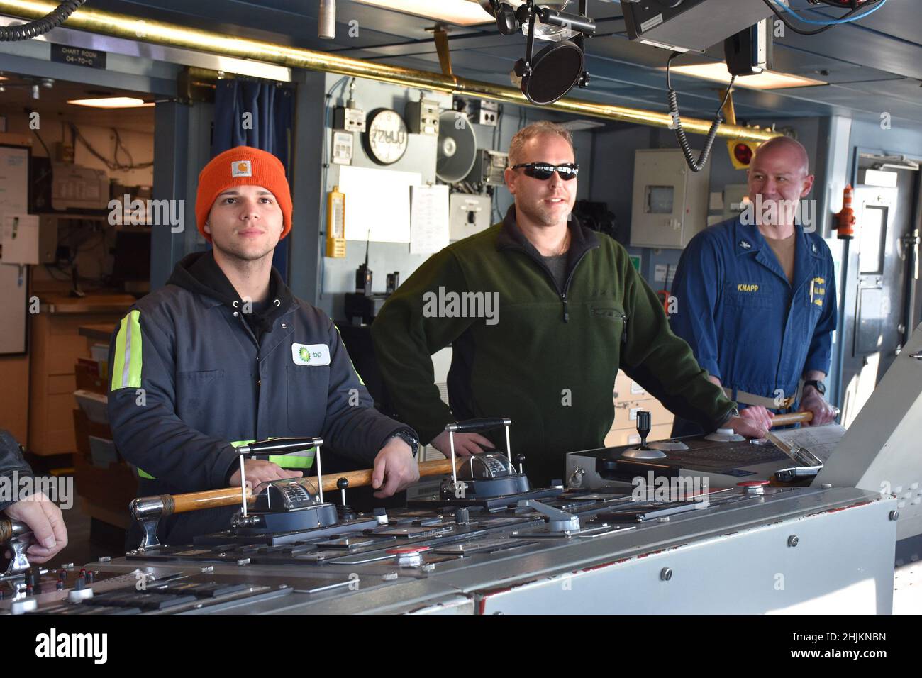 USNS Pathfinder (T-AGS 60) a Military Sealift Command oceanographic ...