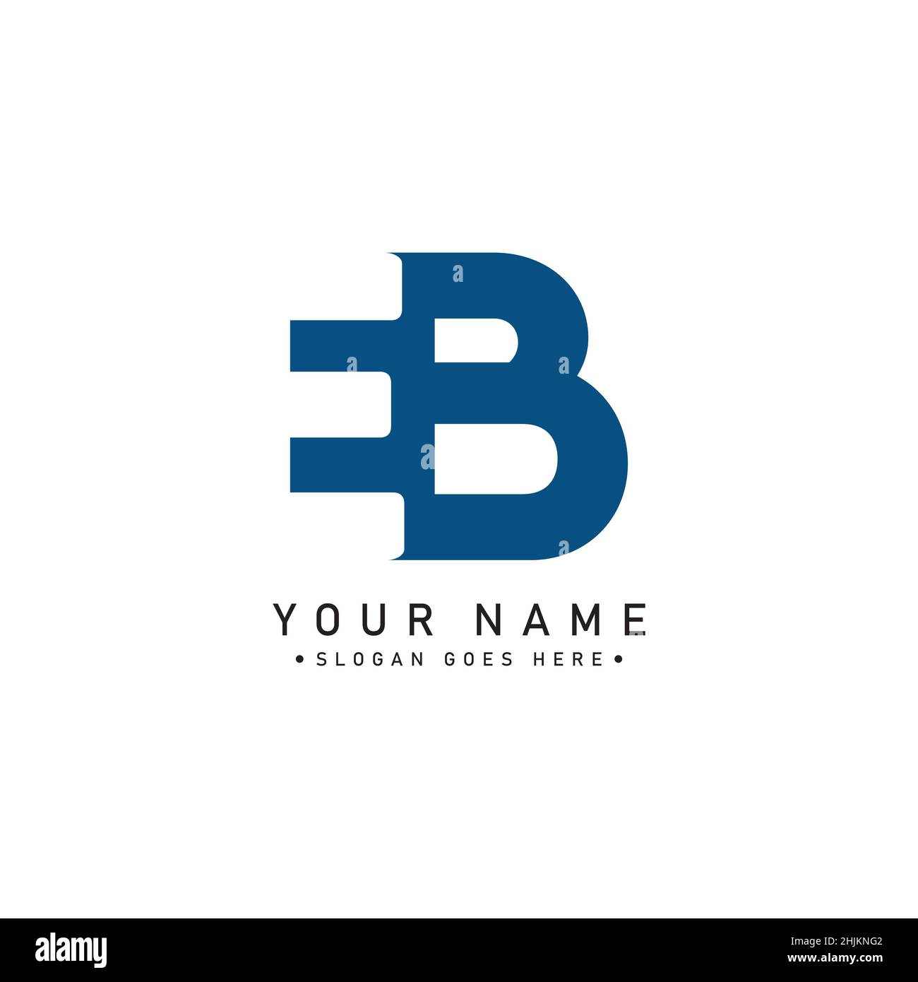 Eb minimal logo hi-res stock photography and images - Alamy