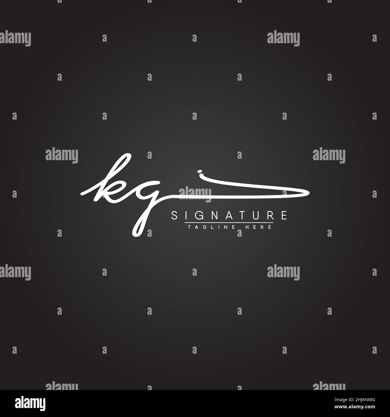 Kg minimal logo hi-res stock photography and images - Alamy