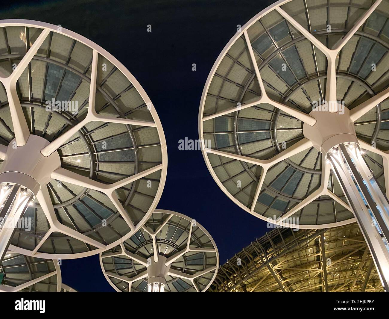 "1.30.2022 - Dubai, UAE - Expo 2020 Sustainability District Solar Panel ...