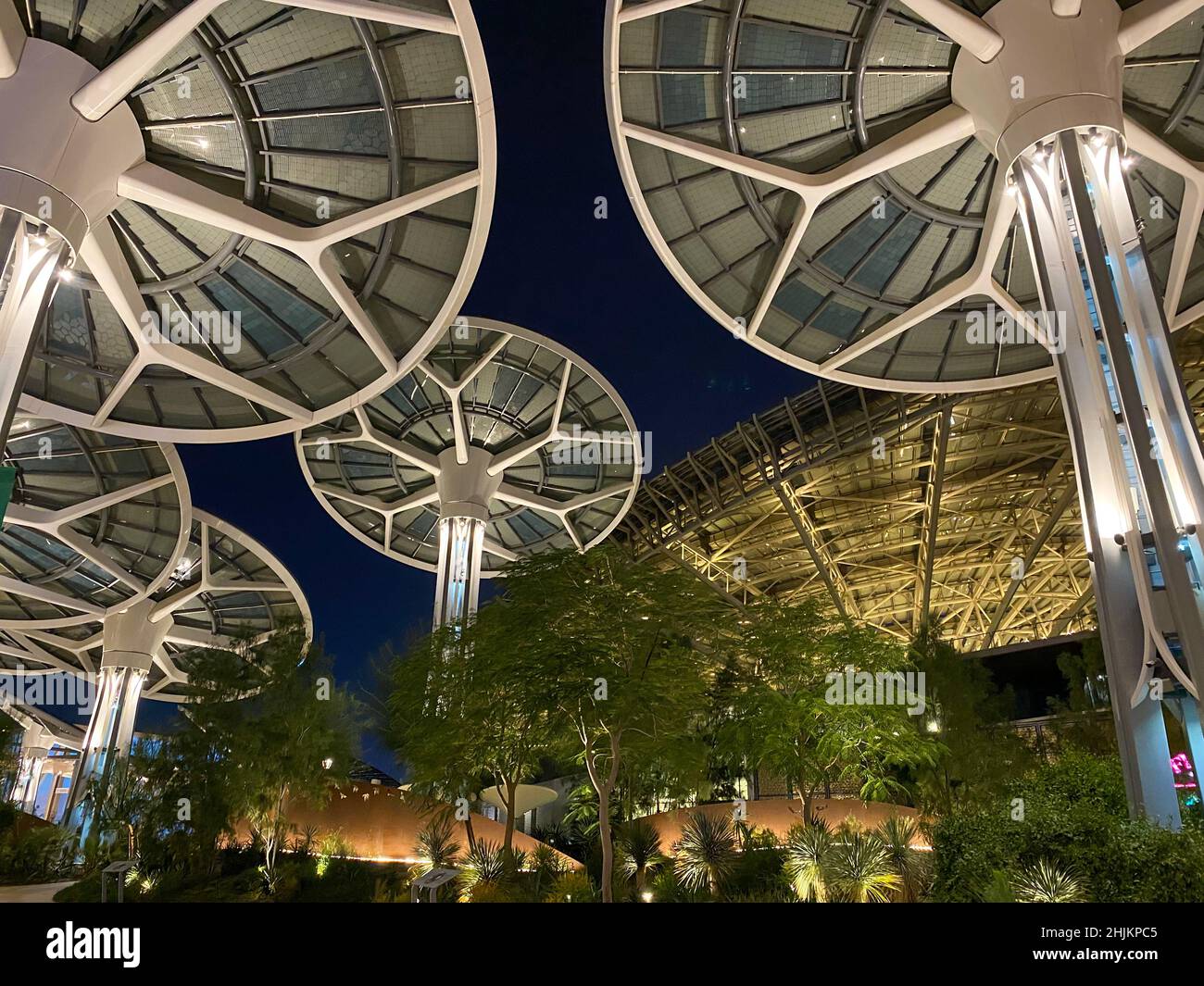 "1.30.2022 - Dubai, UAE - Expo 2020 Sustainability District Solar Panel ...