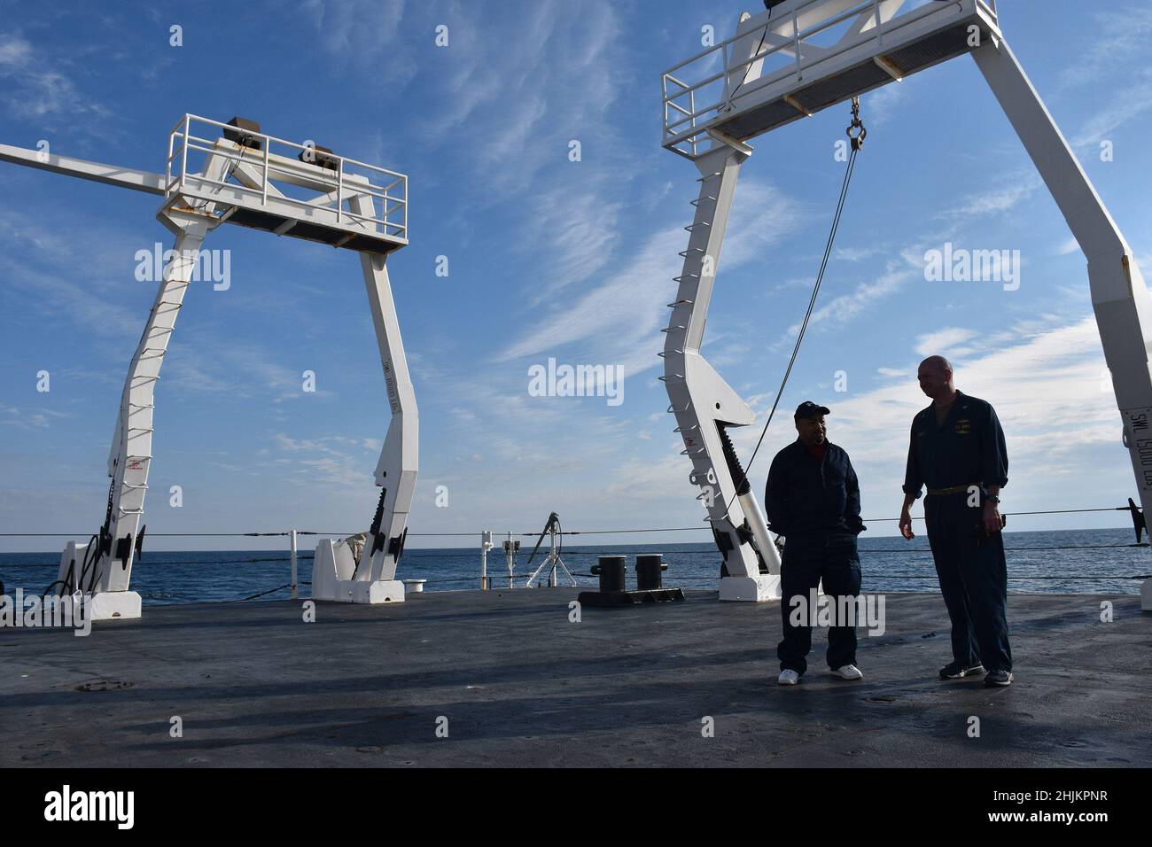 Sailors from U.S. Naval Meteorology and Oceanography Command and staff ...