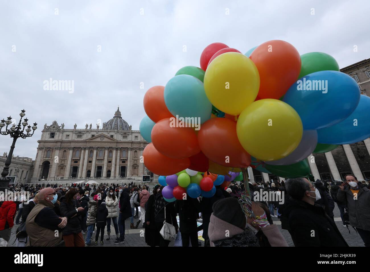 Vatican City, Vatican. 30th Jan, 2022. A view of Saint Peter Basilica ...