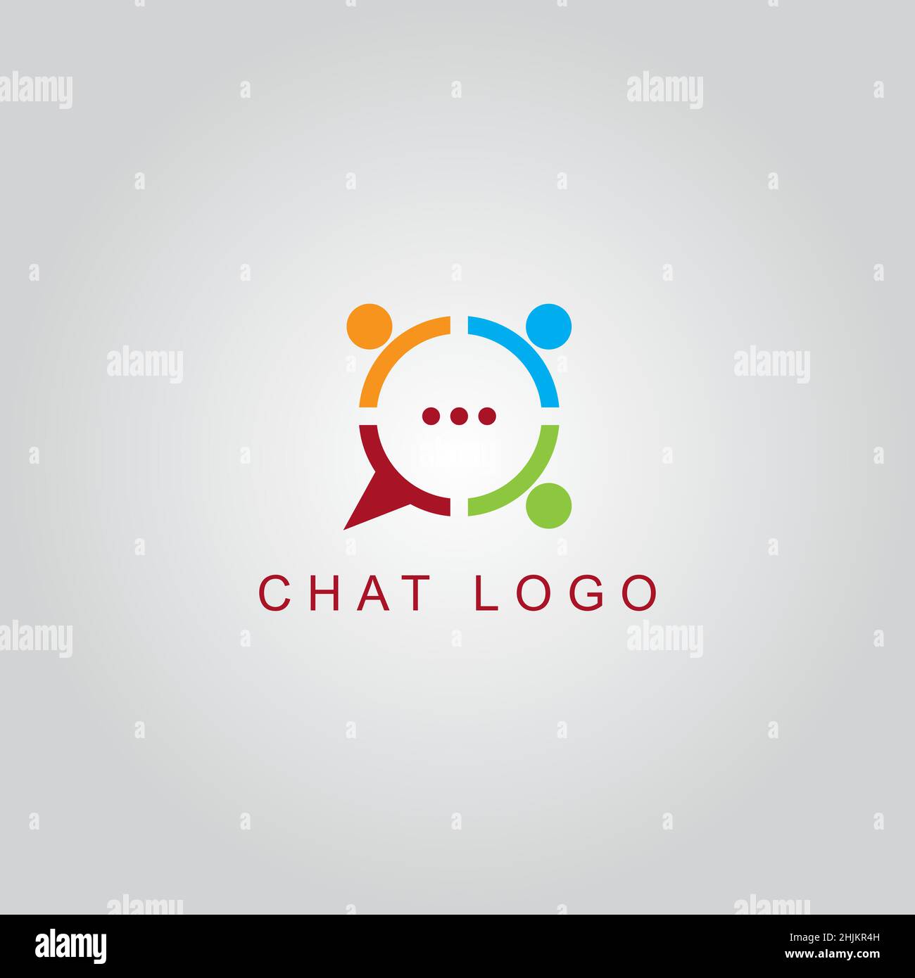 Chat Logo - Connecting People Logo - Vector Logo Template for Business ... Chat Logo - Connecting People Logo - Vector Logo Template for Business ...