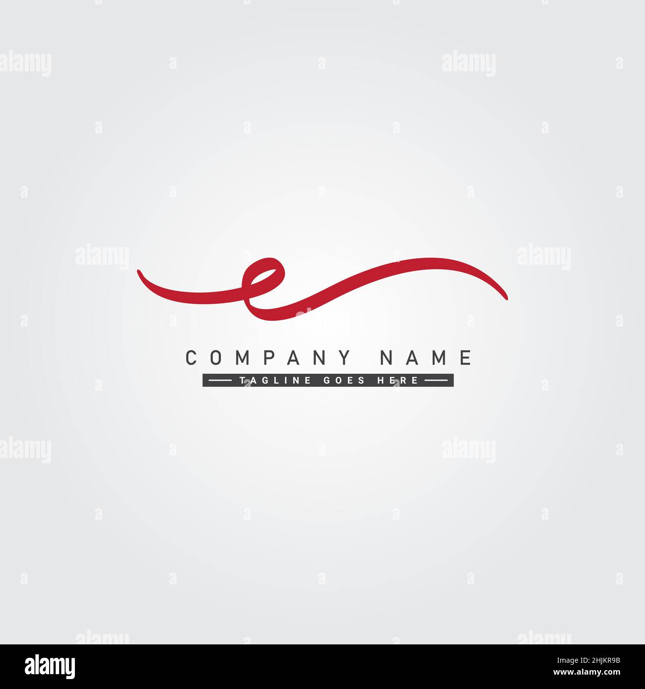 E Letter Signature Logo - E letter Initial Logo - Logo for Company Name ...