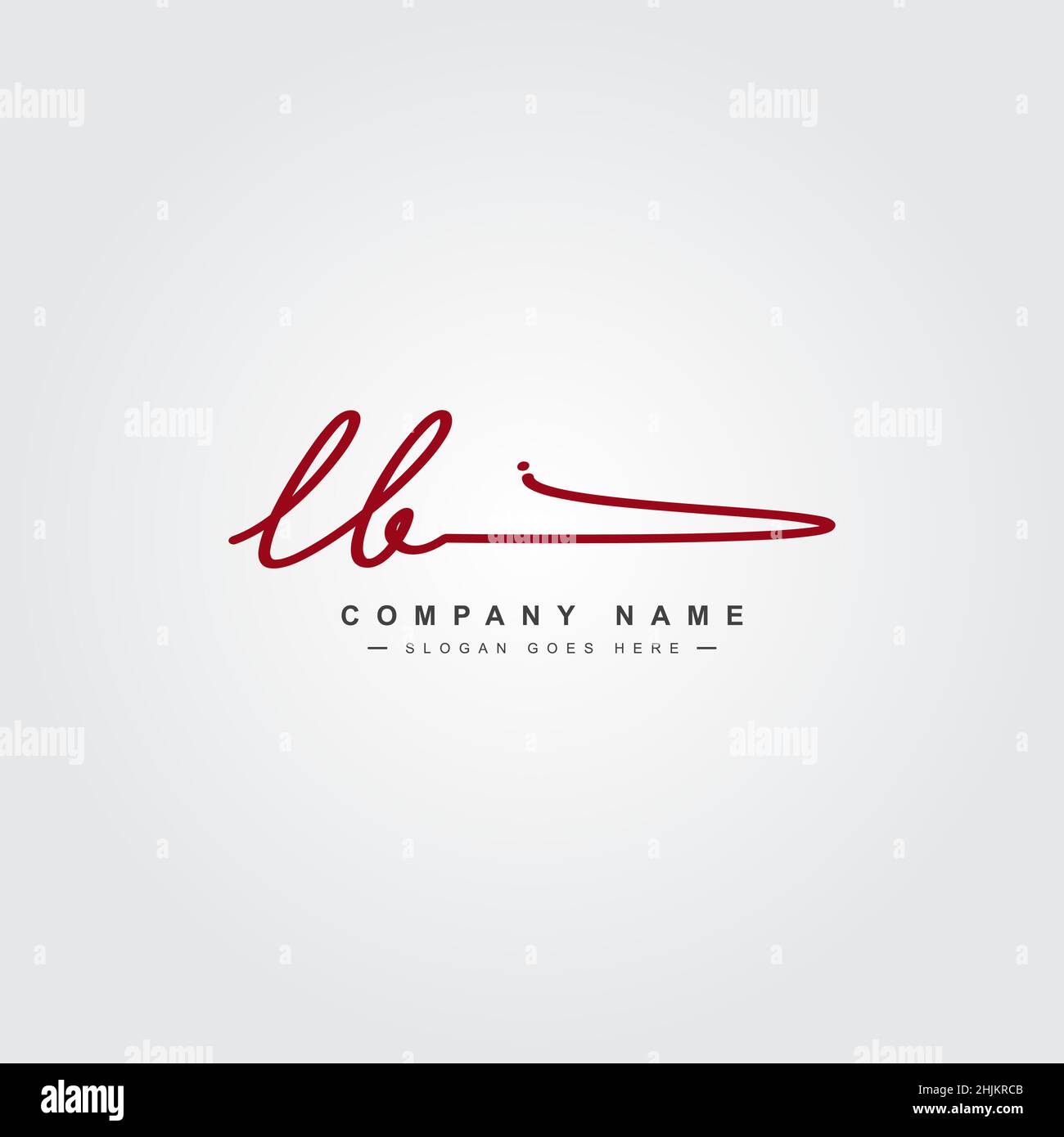 Lb initials logo hi-res stock photography and images - Alamy