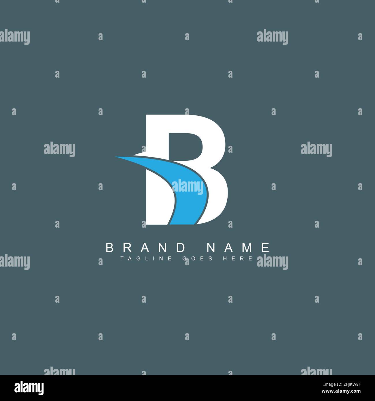 Letter B Logo - Business Logo for Initial Letter - Monogram Vector Logo ...