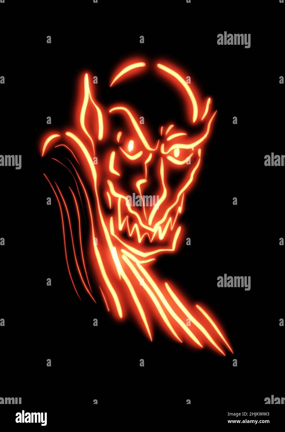 Gothic neon sign hi-res stock photography and images - Alamy