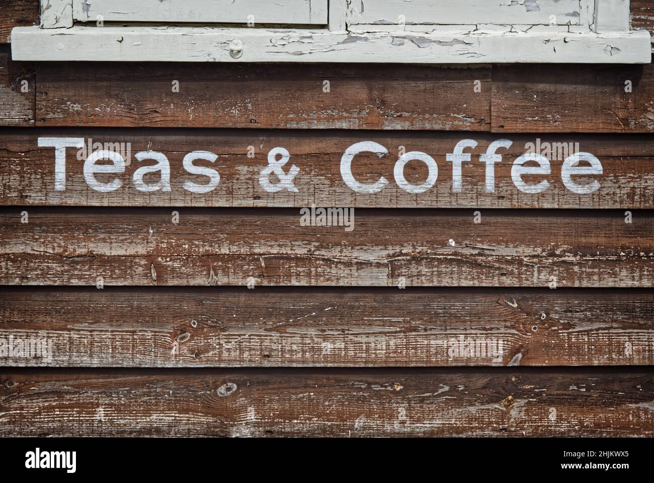 Tea and Coffee sign Stock Photo - Alamy