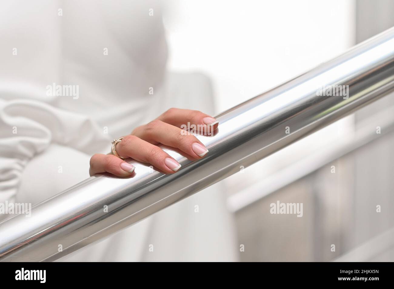Hand railing hi-res stock photography and images - Alamy