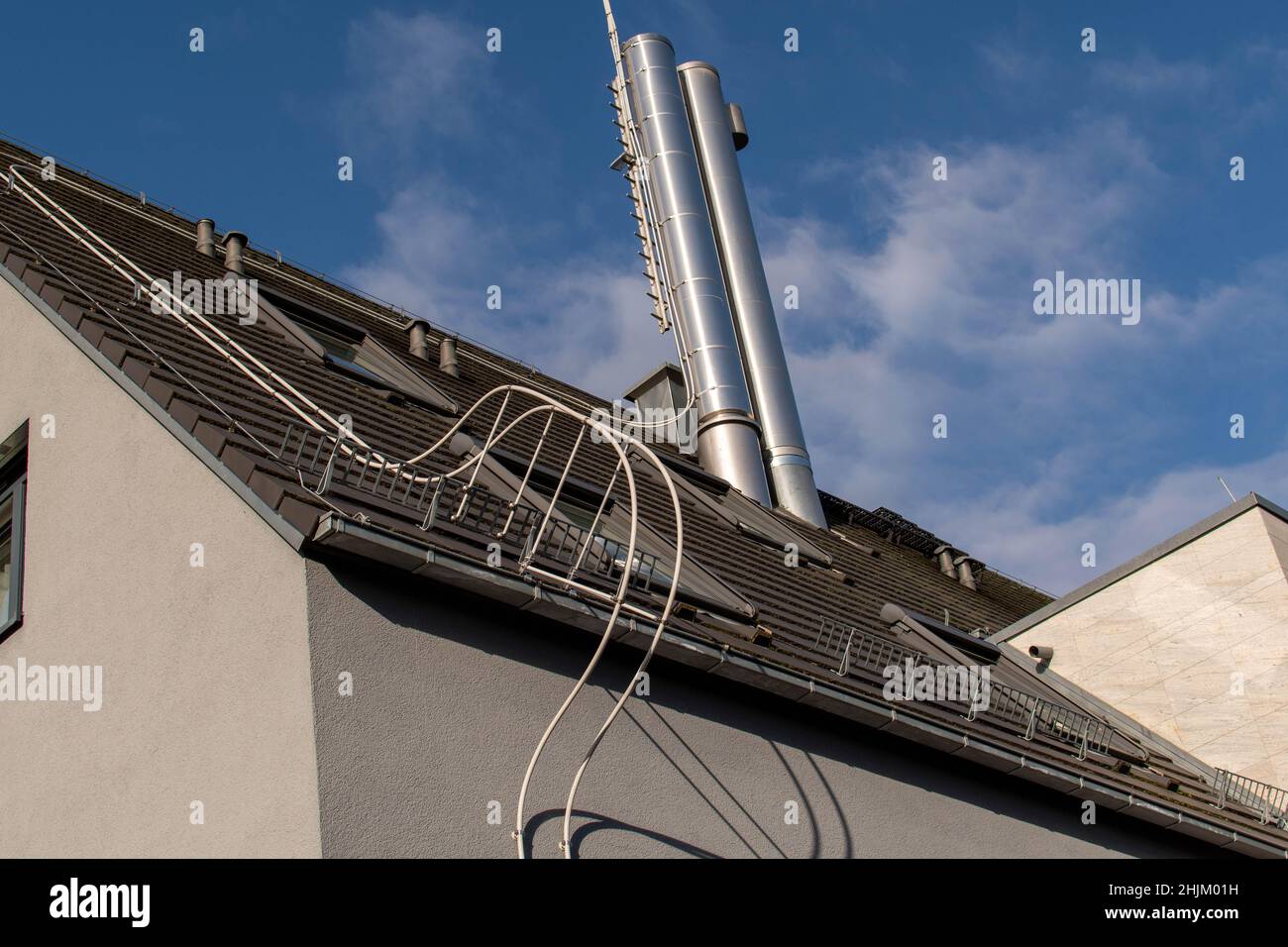 Lightning protection installation hi-res stock photography and images ...